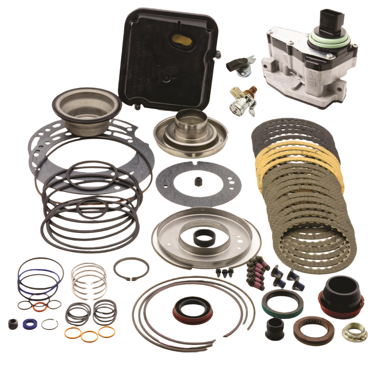42RLE Dodge Jeep Transmission Rebuild Kit with Solenoids L/Steels New ...