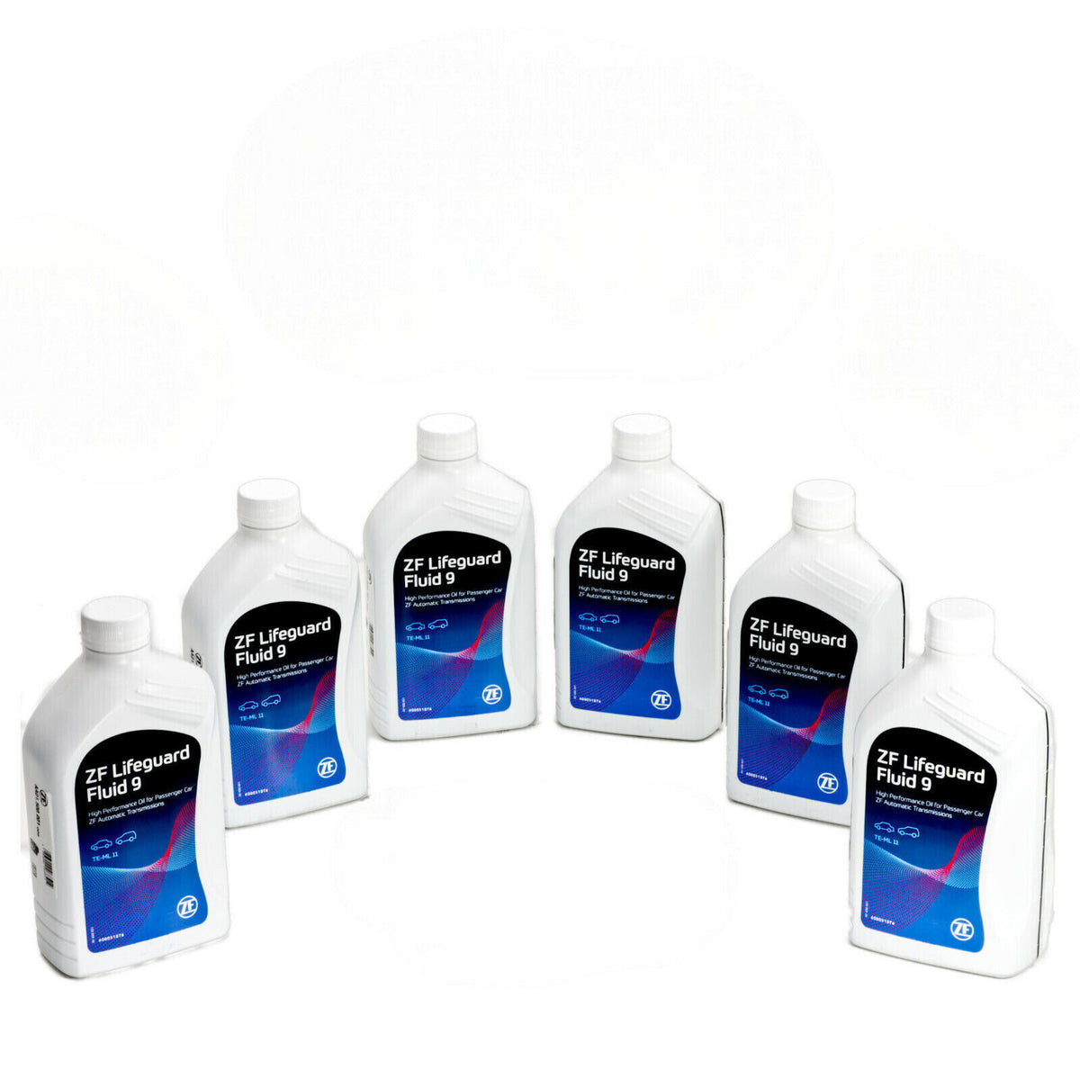 ZF Lifeguard 9 Transmission Fluid 6-Pack 1 Liter Jug for ZF9HP 948TE 9 ...