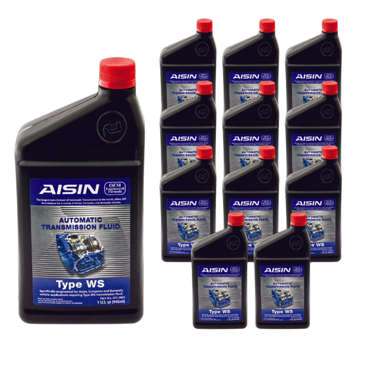 Toyota Lexus Type WS Automatic Transmission Fluid Service Aisin 12-qua ...
