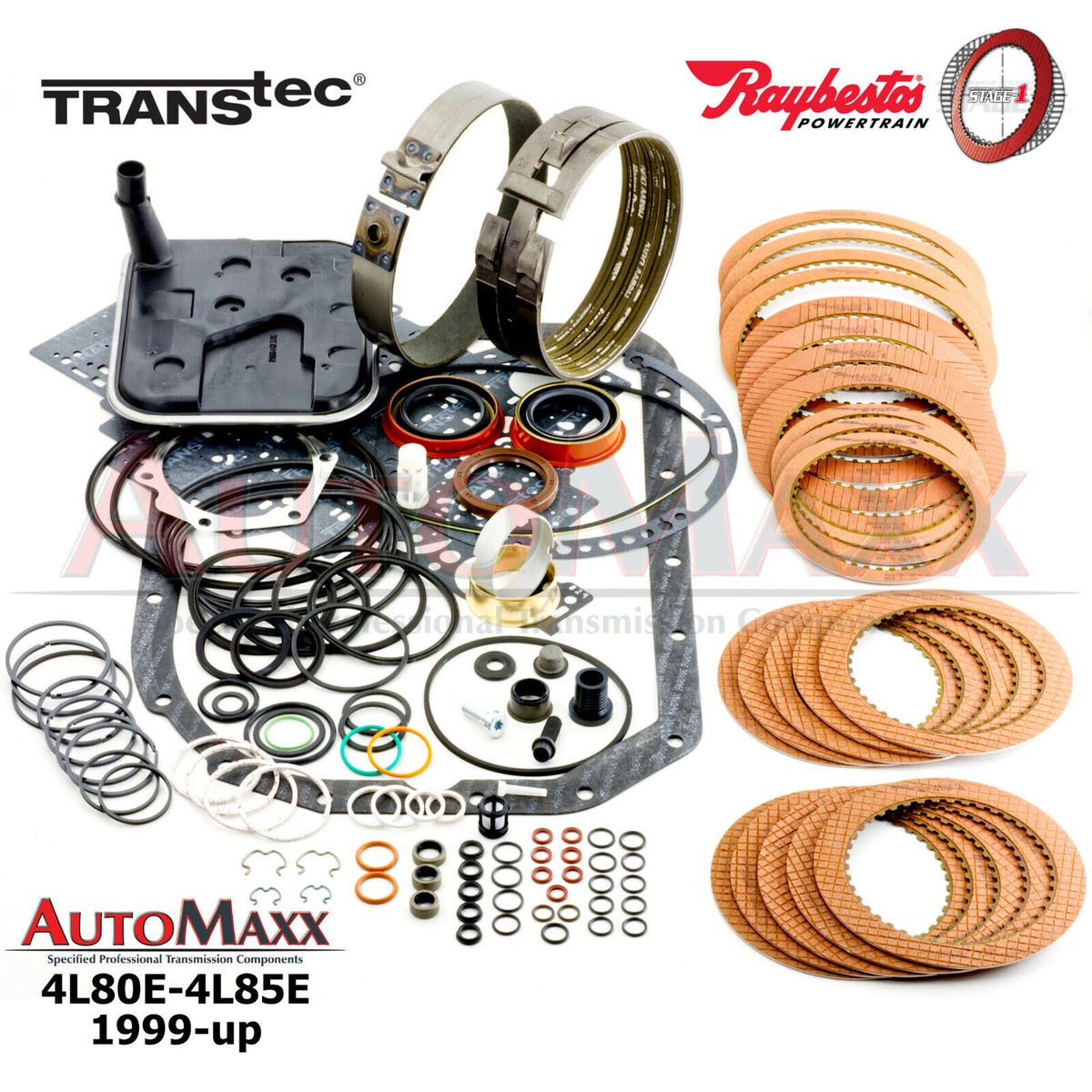 4L80E-4L85E Transmission Rebuild Kit Raybestos Stage-1 1999-On with Ba ...