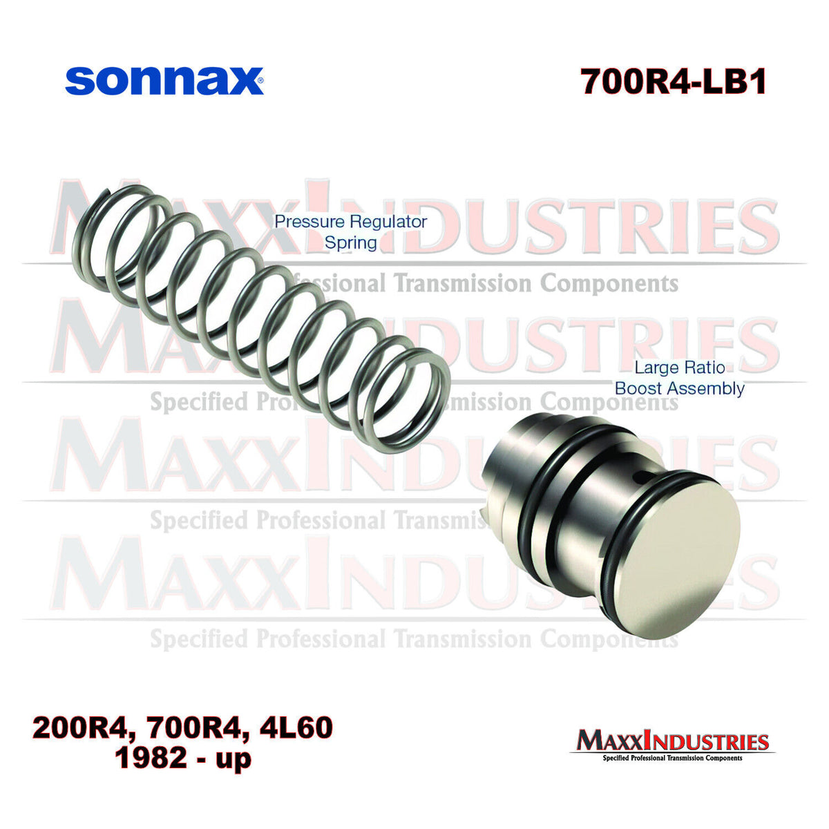 Sonnax 700R4-LB1 Line Pressure Booster Kit 4L60 (700-R4) 200-4R ...