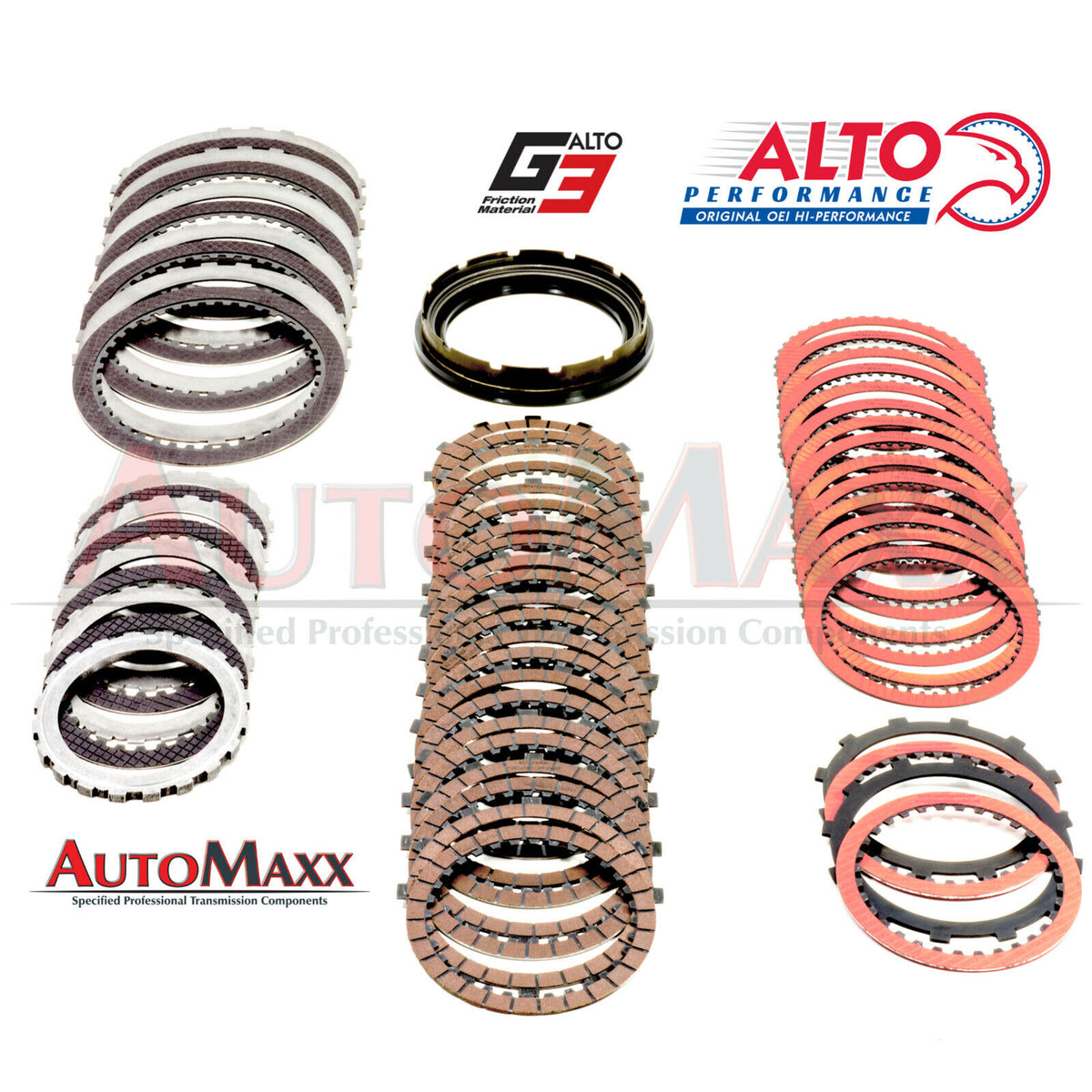 68RFE Dodge 6.7L Cummins Diesel High Performance Friction Set Alto 128 — MaxxIndustries