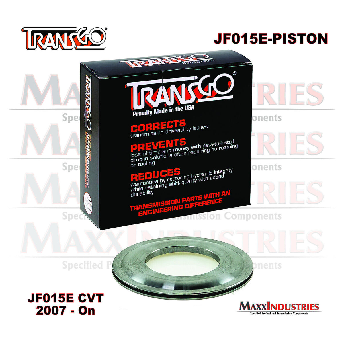 Transgo JF015E-PISTON JF015E CVT Steel Pulley Piston RE0F11A Upper Pri ...