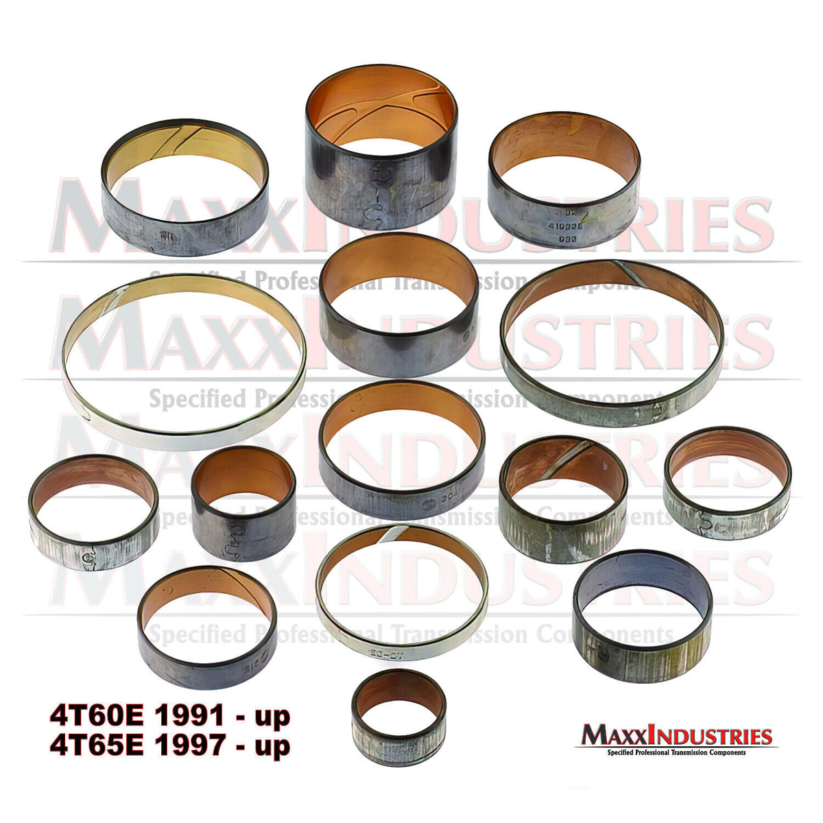 4T60E 4T65E Transmission Bushing Kit Complete 15-piece fits GM VOLVO ...