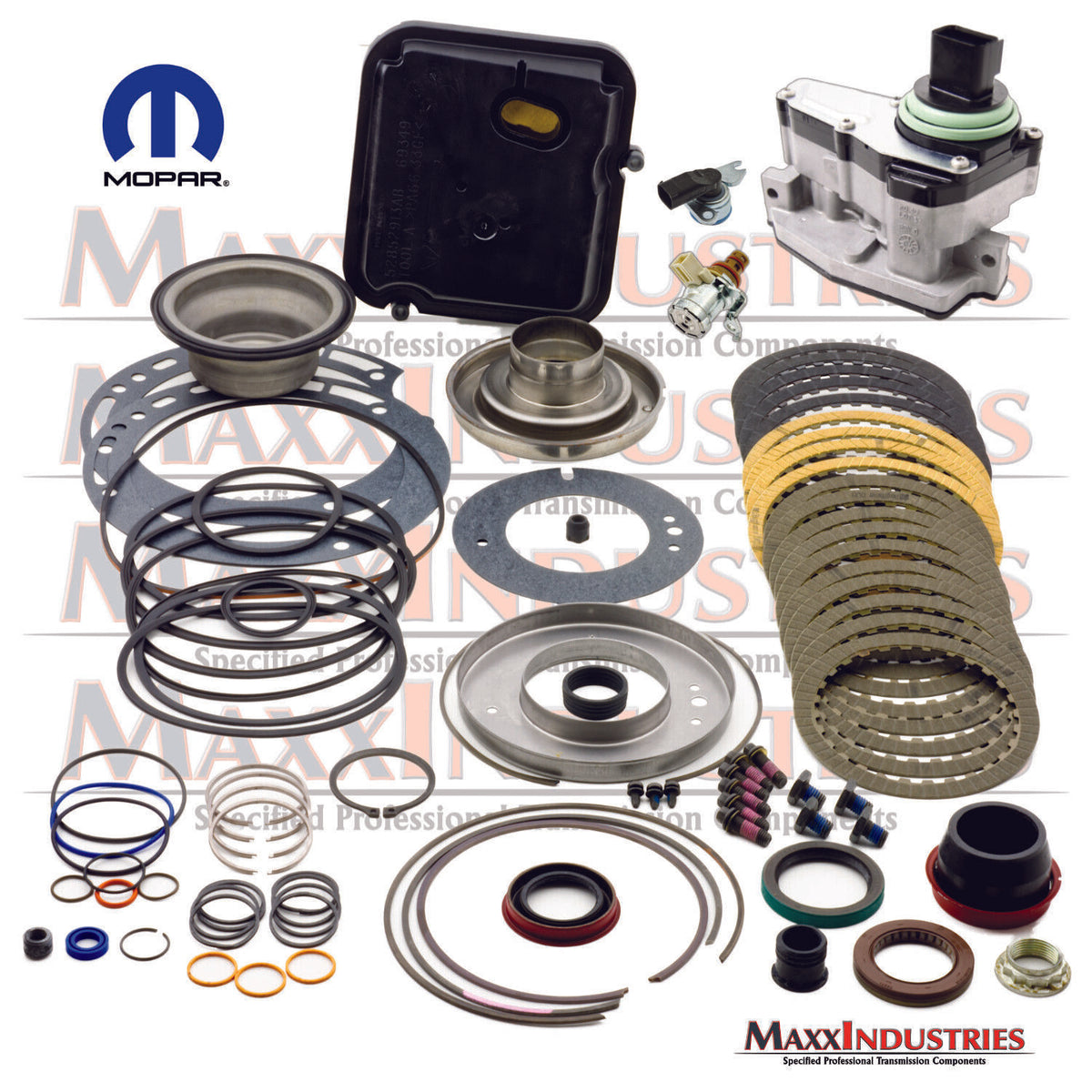 42RLE Dodge Jeep Transmission Rebuild Kit with Solenoids L/Steels New ...