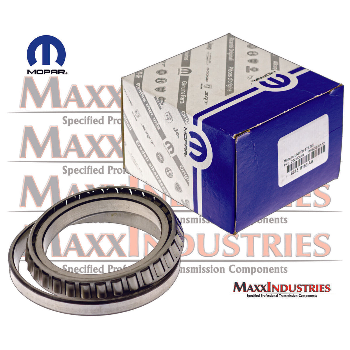 62TE Transmission Transfer Gear Bearing OEM Mopar 68158163AA Chrysler ...