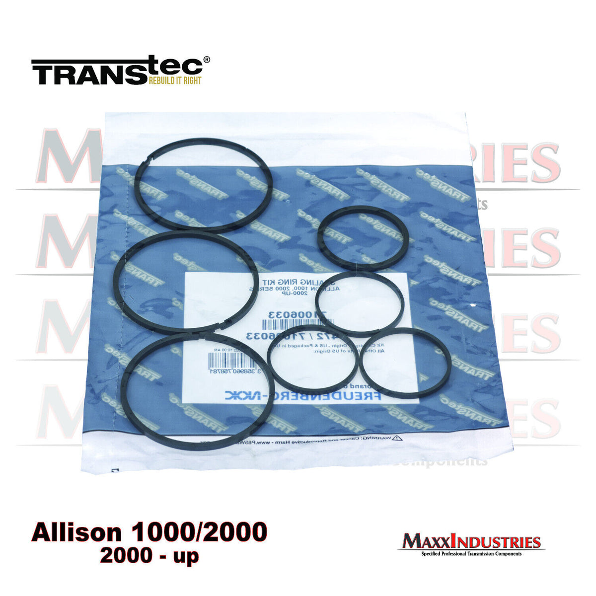2000-up Allison 1000-2000 Transmission Sealing Ring Kit by TransTec GM ...