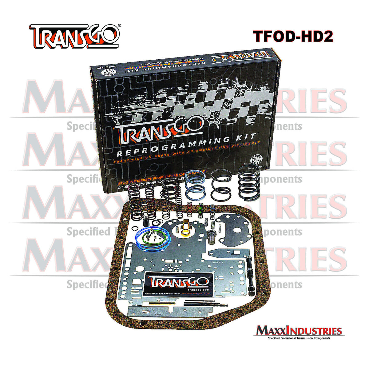 TRANSGO TFOD-HD2 Reprogramming Kit w/Gear Command A518, 46RH, 46RE, A6 ...