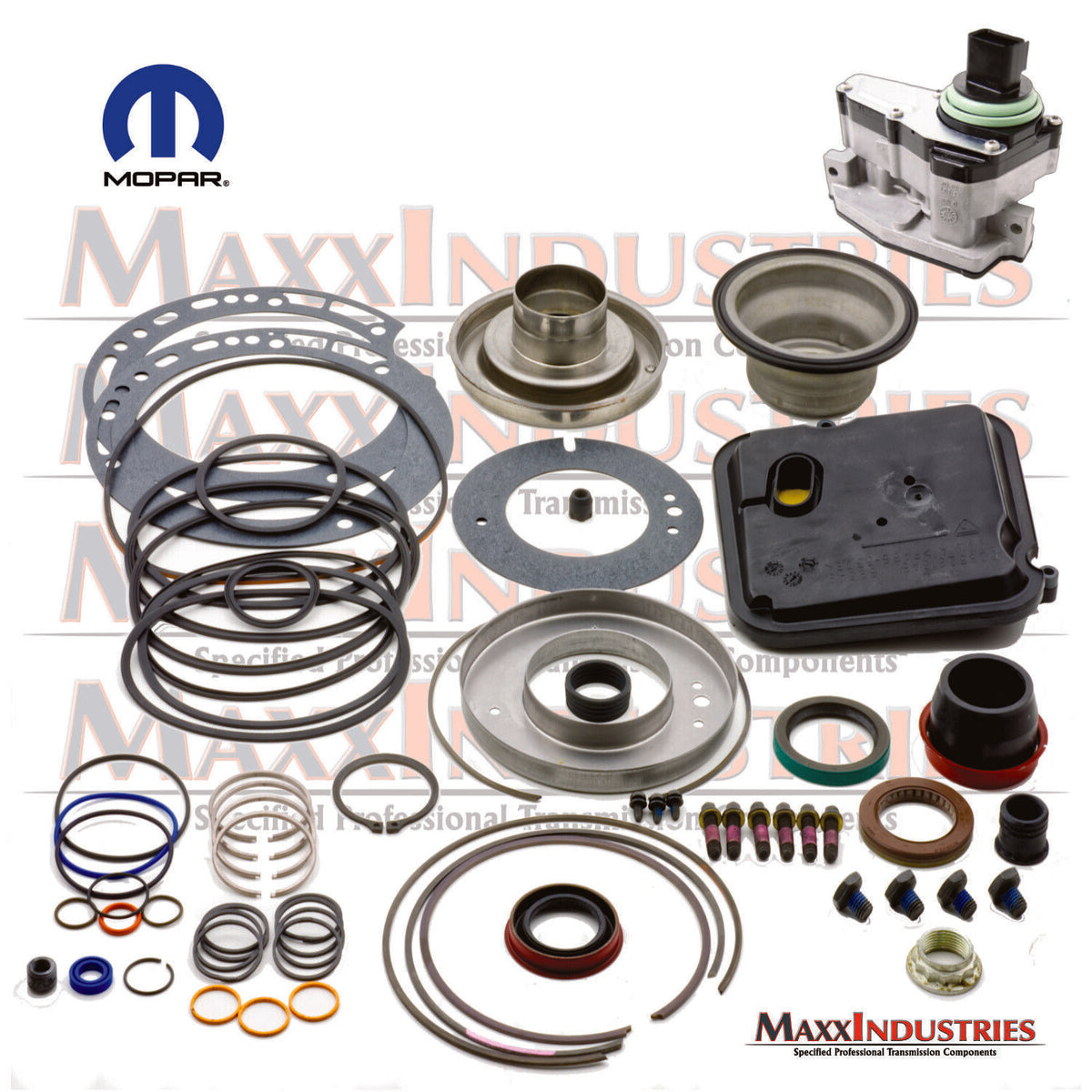 42RLE Dodge Jeep Transmission Rebuild Kit with Solenoid New OEM Mopar ...