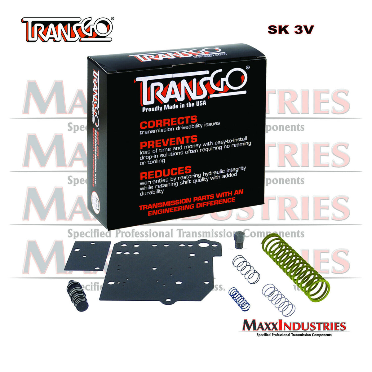 1961-1963 Transgo Shift Kit Ford, Mercury, Edsel Cruiseomatic Transmis ...
