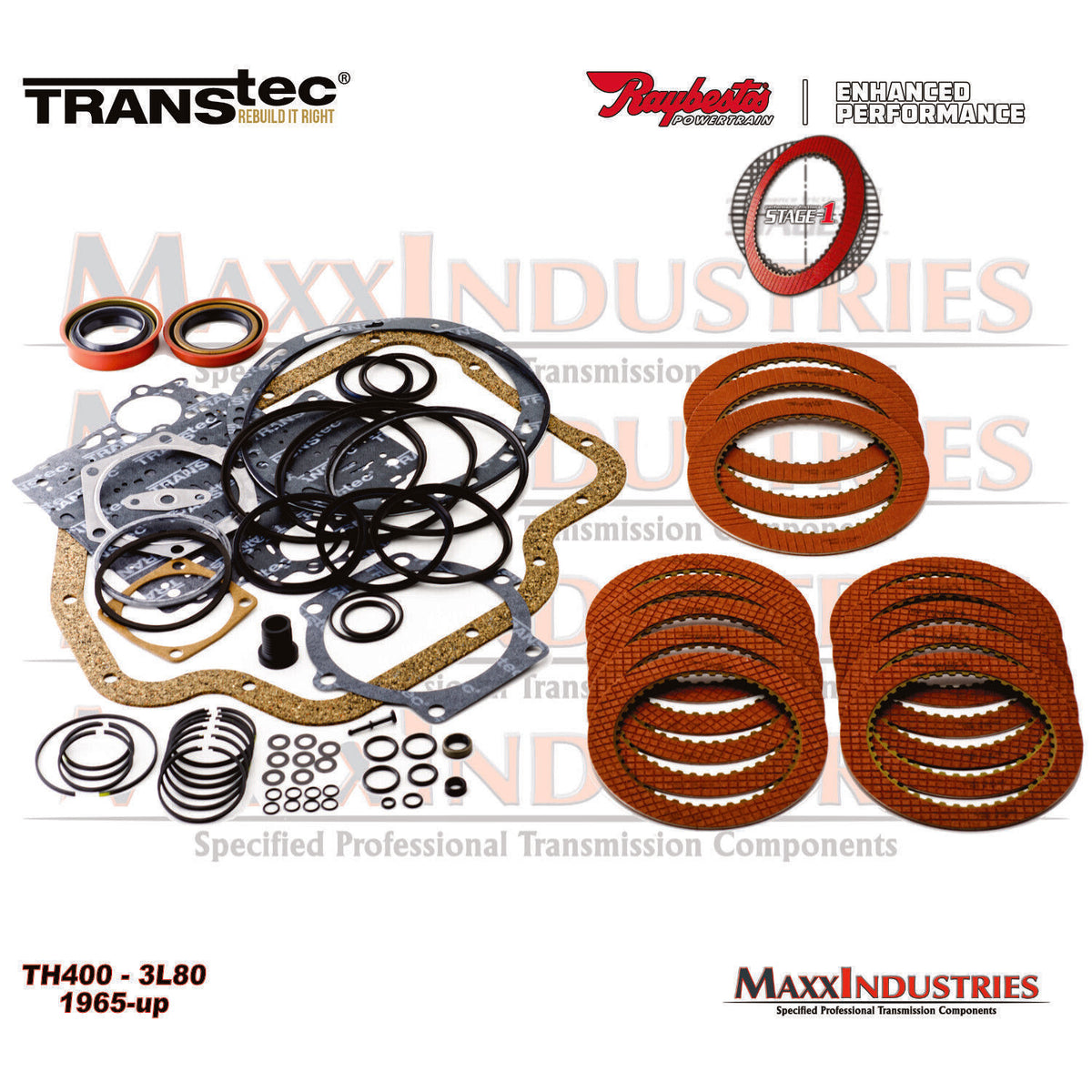 TH400 1965-98 Turbo 400 Transmission Performance Rebuild Kit Stage 1 R ...