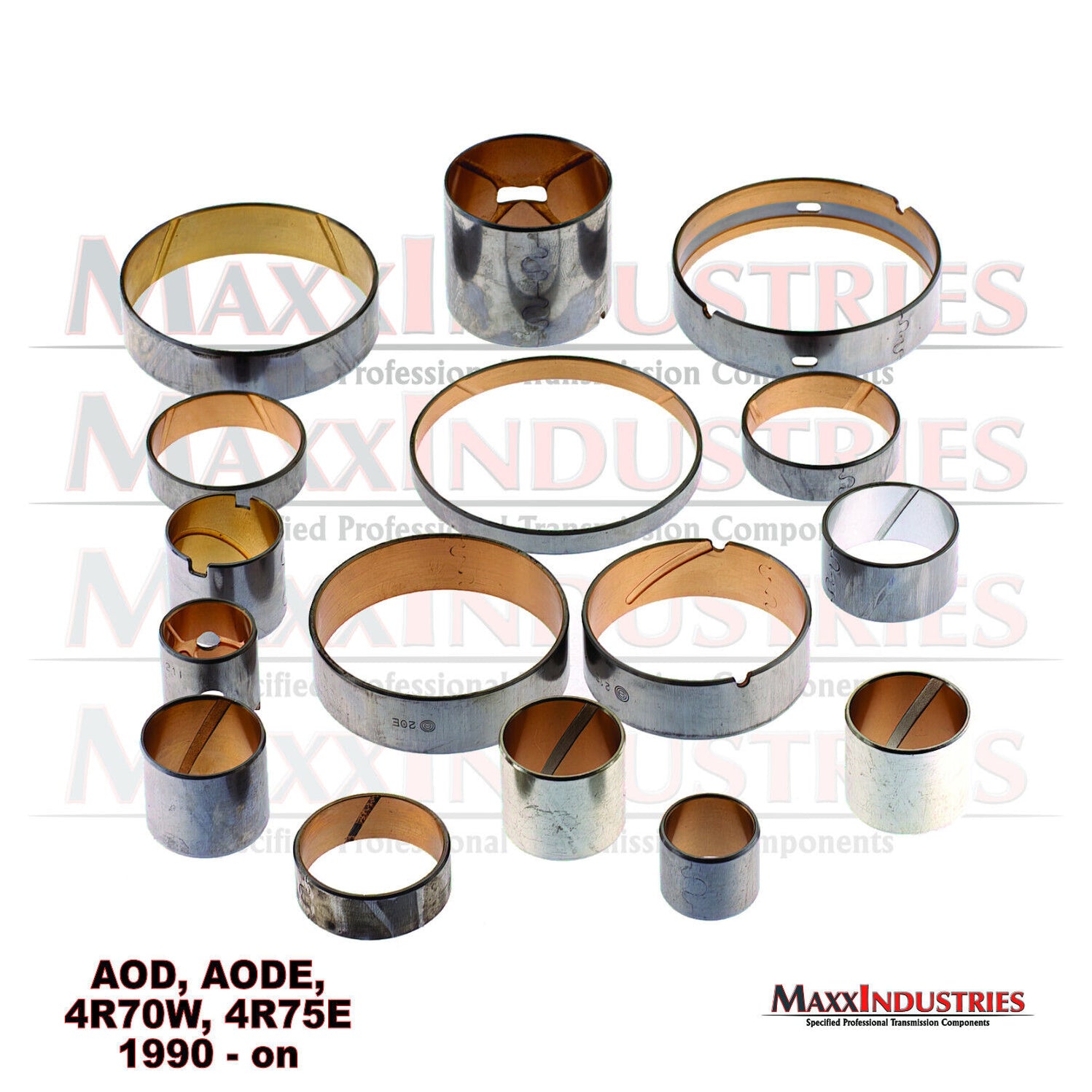 1992-UP AODE 4R70W 4R75 Ford Transmission Bushing Kit 16-piece ...