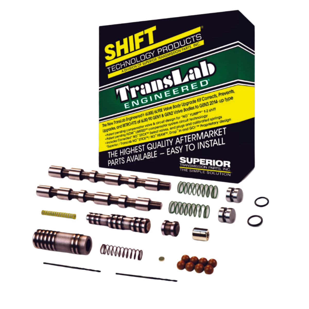 6L80 - 6L90 Transmission Valve Body Shift Correction Kit Update Upgrad ...