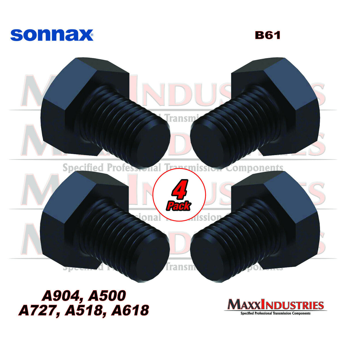 Chrysler A904/A727 Torque Converter/Flex Plate Bolts A-518/727 TF-8/6 ...