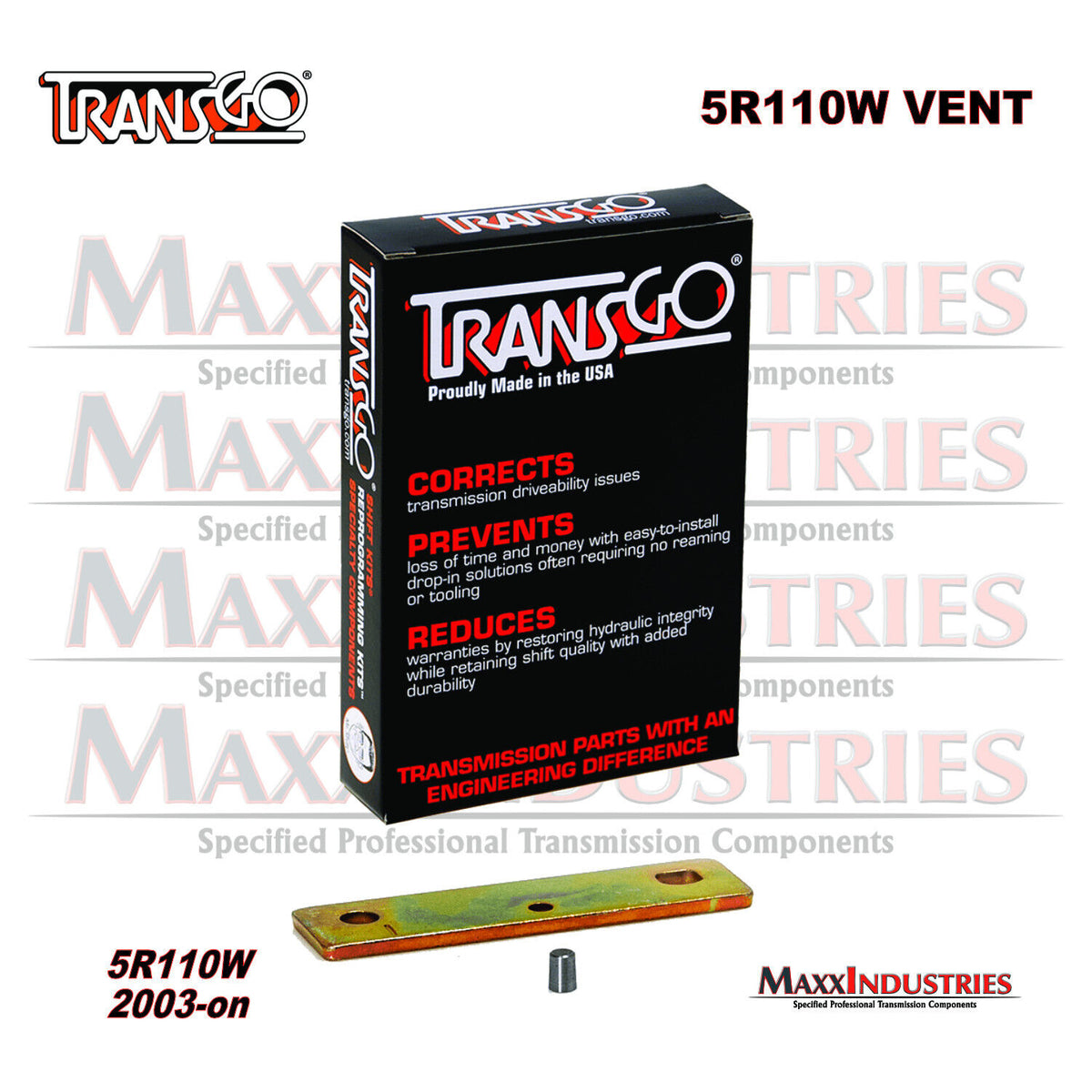 TransGo 5R110W Vent Repair Kit TorqShift 2003-2012 Truck Van Ford (5R1 ...