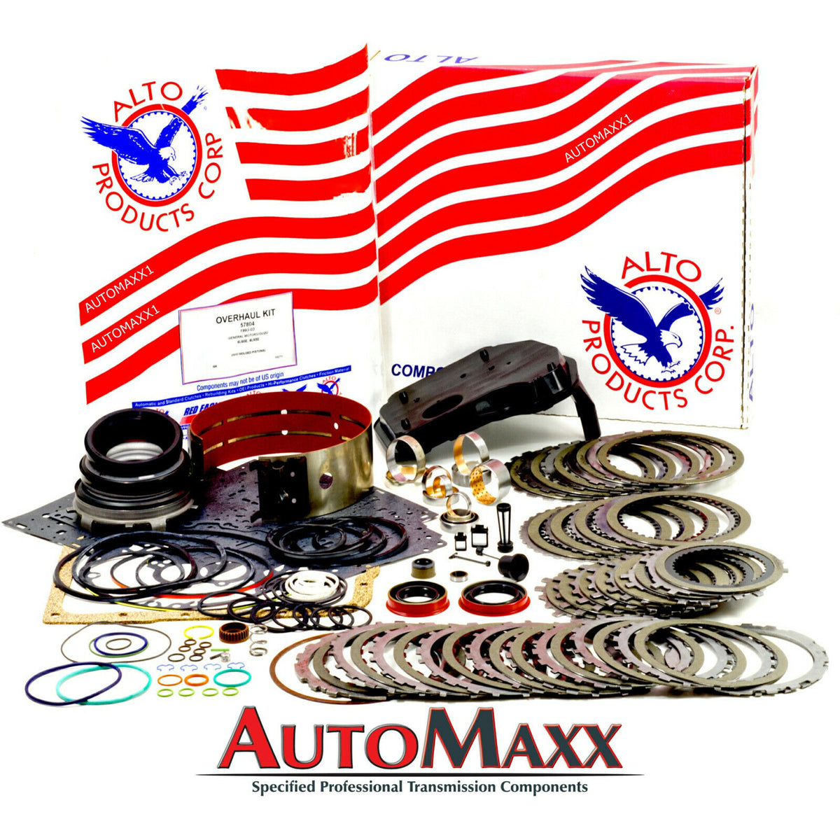 4L60E Transmission Rebuild Kit Alto Heavy Duty 3-4 Power Pack - Wide B ...