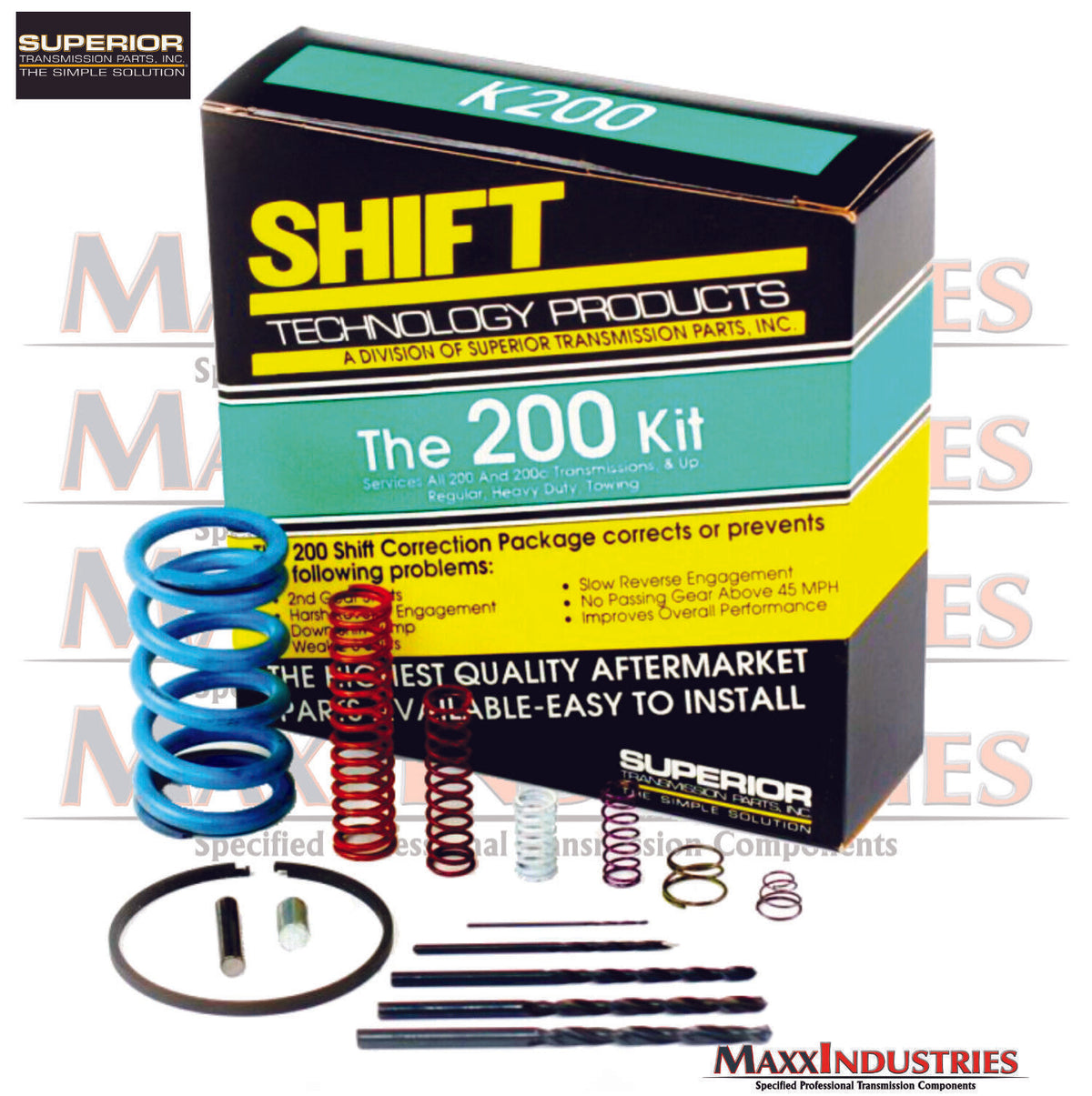 TH200 TH200C GM Transmission Valve Body Shift Correction Kit from Supe ...