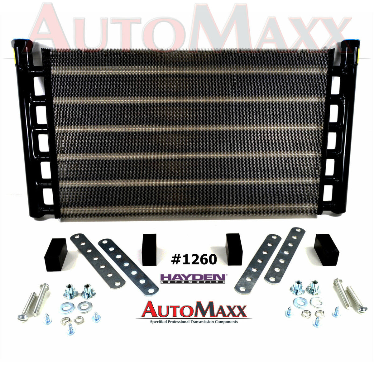 Hayden 1260 Heavy Duty Automatic Transmission Cooler 1/2 inch NPT - 12 ...