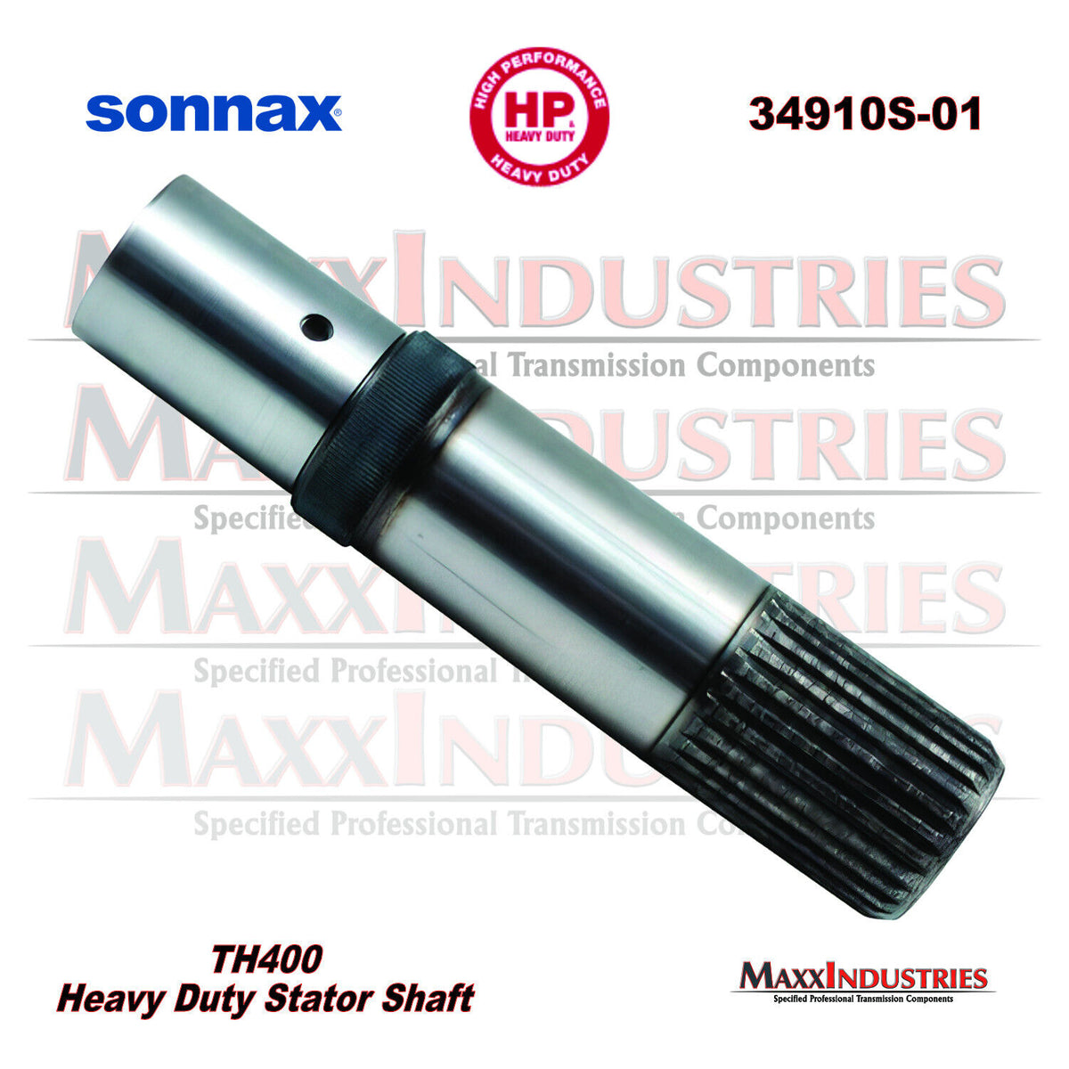 TH400 TURBO 400 TRANSMISSION Sonnax Heavy Duty Stator Support Shaft 34 ...
