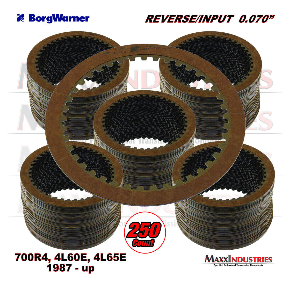 700R4 4L60E 4L65E Reverse-Input Friction Clutch Borg Warner Case of 25 ...