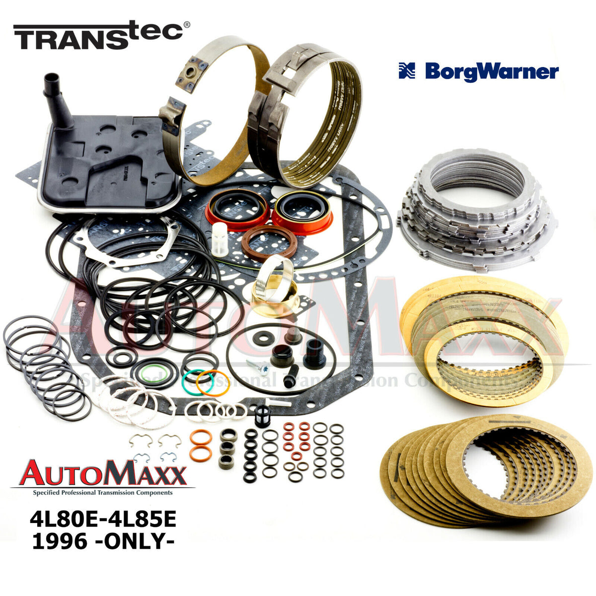 4L80E-4L85E -1996- Transmission Master Rebuild Kit Borg Warner with Ba ...