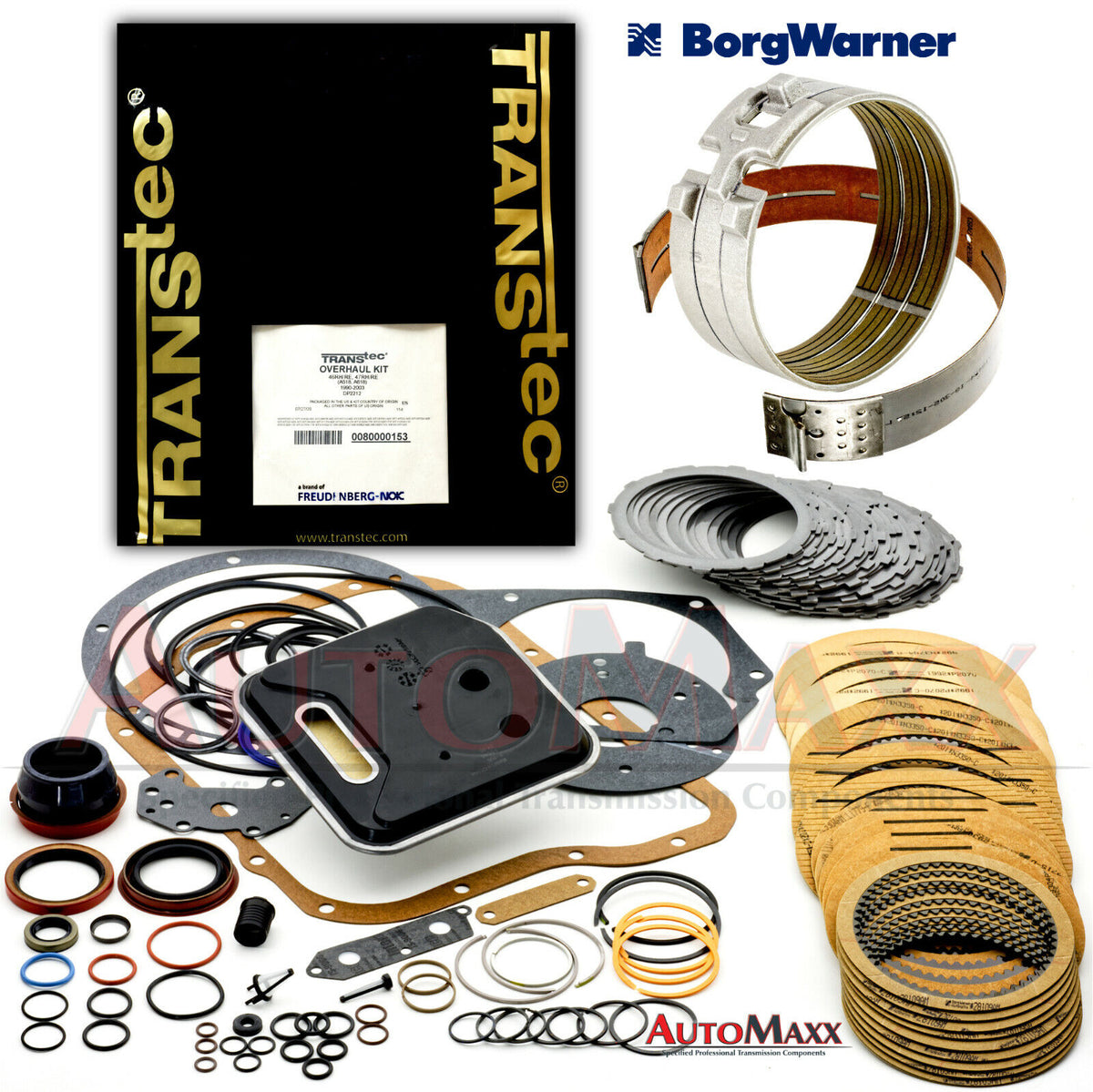 A618 47RE 1998-02 Transmission Rebuild Kit with Bands BorgWarner Trans ...