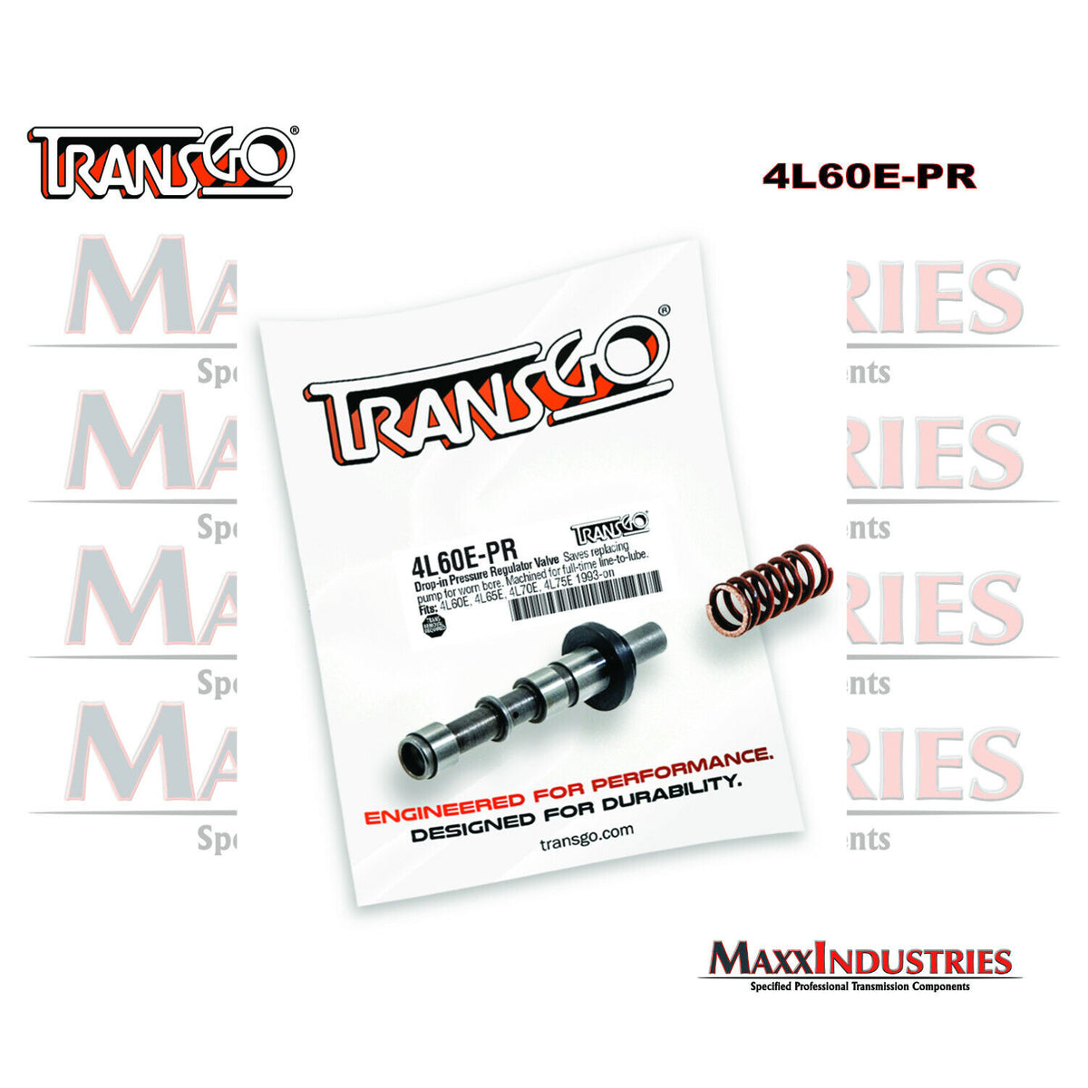 4L60E 4L65E 4L70 Transmission Pressure Regulator Valve TransGo 4L60E-P ...