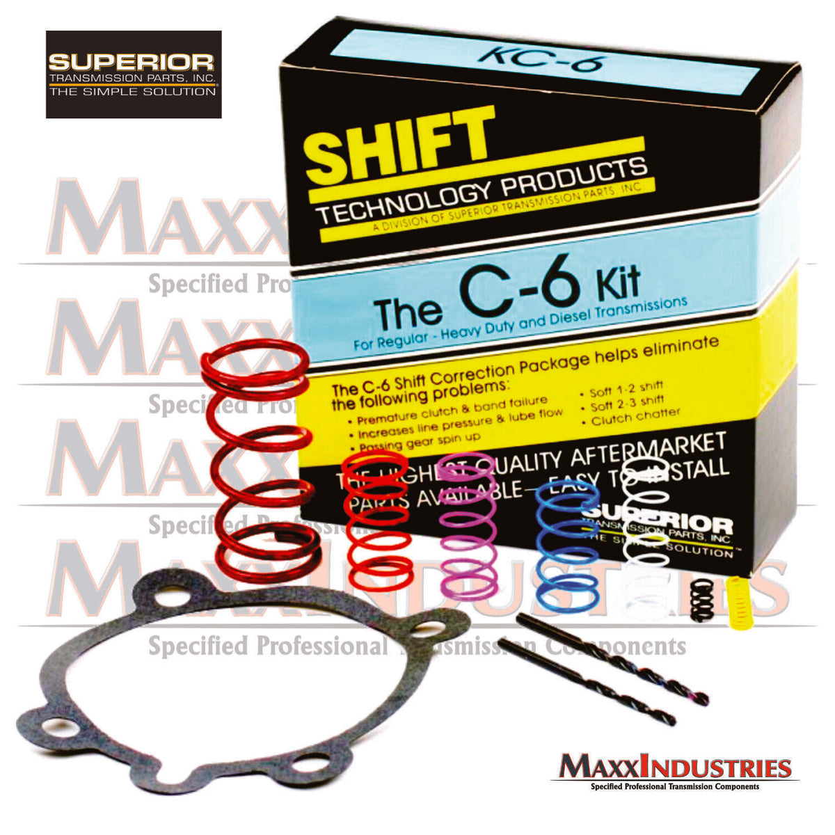 Ford C6 C-6 Transmission VB Shift Correction Rebuild Kit 1967-UP Super ...
