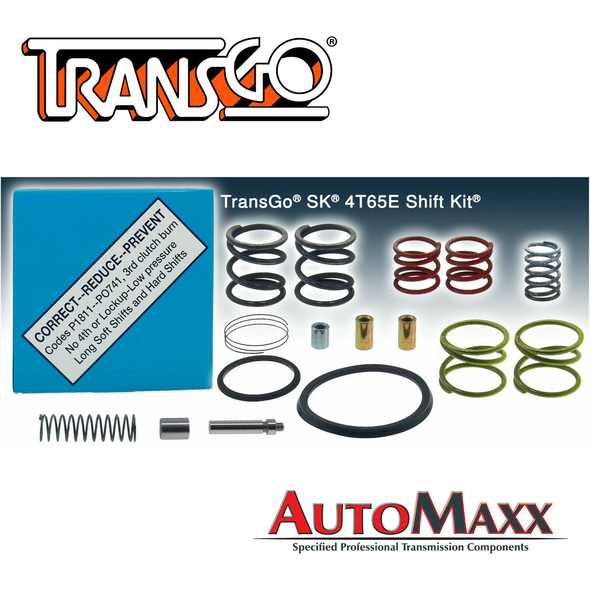 Transgo Shift Kit SK 4T65E FIX Codes P1811 P0741 Valve Body 1997-On (S ...